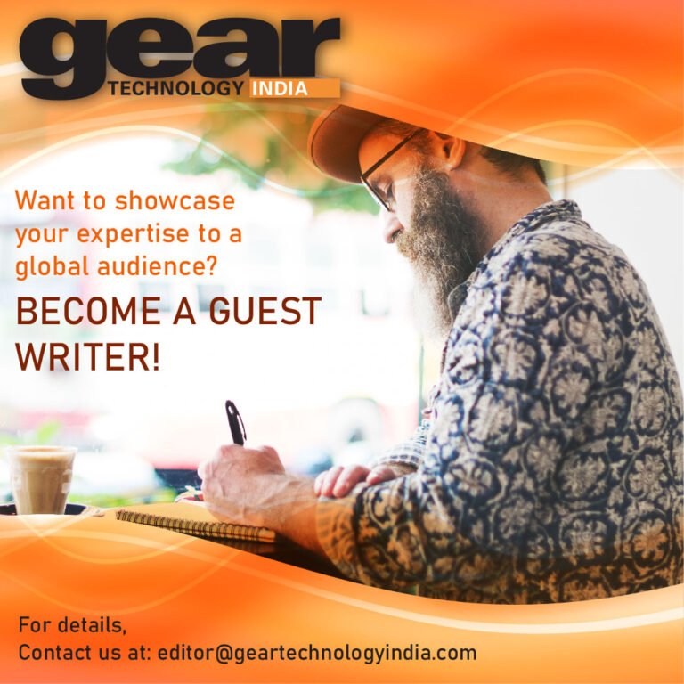 become a guest writer - Gear Technology India